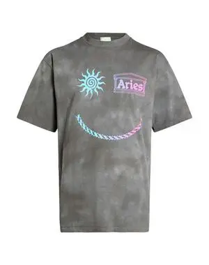 Aries T-shirt Size Cotton - Grey