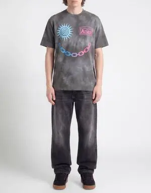 Aries T-shirt Size Cotton