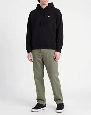 Obey Cotton Polyester Fleece Hoodie