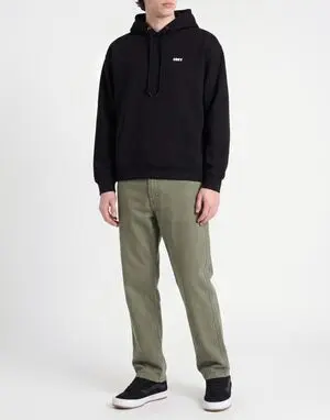 Obey Cotton Polyester Fleece Hoodie