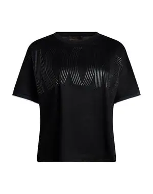 MOORER T-shirt Size Cotton - Black
