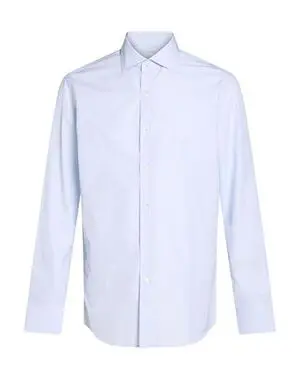 Caruso Shirt Sky Size Cotton - Blue