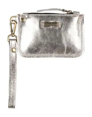 CATERINA LUCCHI Coin Purse Platinum Leather - Grey