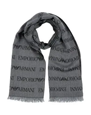 Emporio Armani Scarf Virgin Wool, Acrylic - Grey