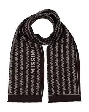 Missoni Scarf Dark Wool - Brown