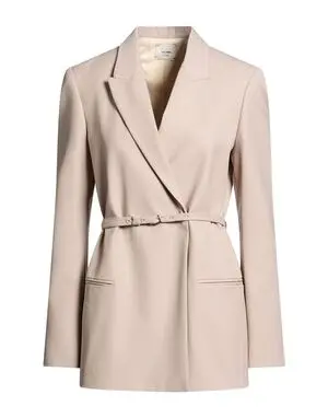 ALYSI Chocolat Blazer Size Polyester, Virgin Wool