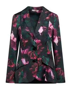 CARLA G. Blazer Size Polyester - Black