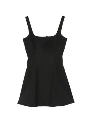 Stine Goya Square-neck Flared Dress