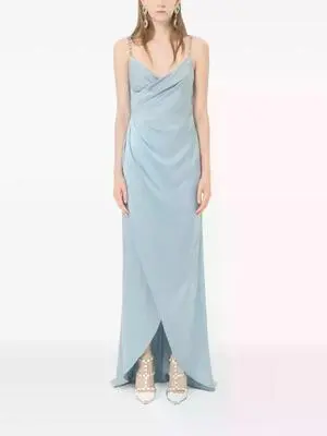 Valentino Garavani Embroidered Cady Satin Gown