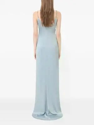 Valentino Garavani Embroidered Cady Satin Gown