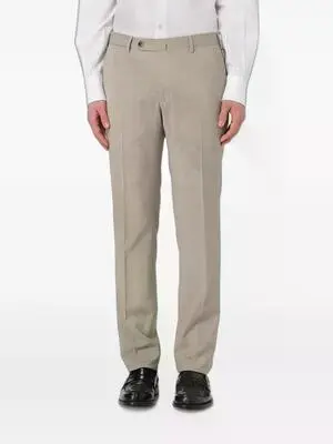PT TORINO Pressed-crease Tailored Trousers
