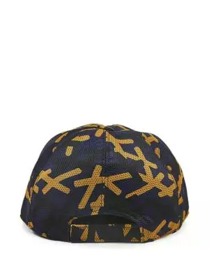 Ermenegildo Zegna Printed Mesh Baseball Cap