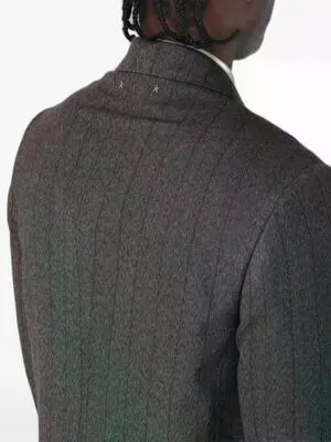GOLDEN GOOSE Pinstripe Virgin-wool Blazer
