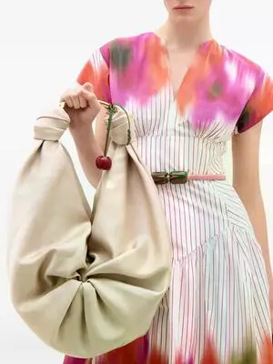Silvia Tcherassi Multicolour Striped Print Dress