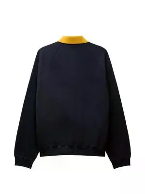 Versace Embroidered Cotton-jersey Sweatshirt