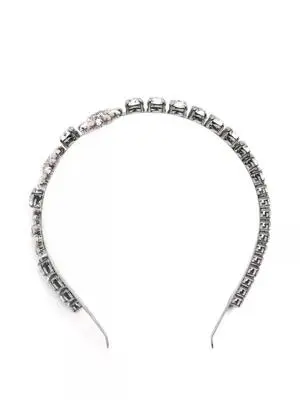 Miu Miu Crystal-embellished Resin-petal Headband
