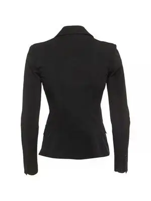 Elisabetta Franchi Gabardine Slim Fit Blazer