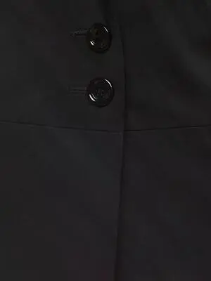 Elisabetta Franchi Gabardine Slim Fit Blazer