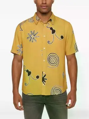Jacquemus Melo Spiral-print Shirt