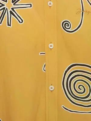 Jacquemus Melo Spiral-print Shirt