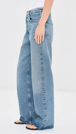 AGOLDE Petite Vintage Loose Jeans - Outbreak