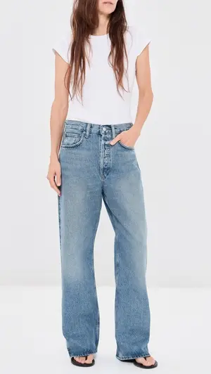 AGOLDE Petite Vintage Loose Jeans - Outbreak