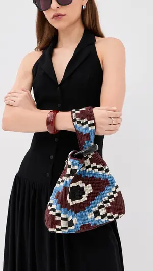 Veronica Beard Beaded Swing Bag