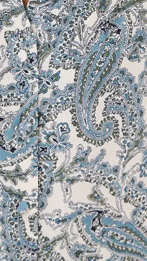 Veronica Beard Farah Paisley Print Blouse