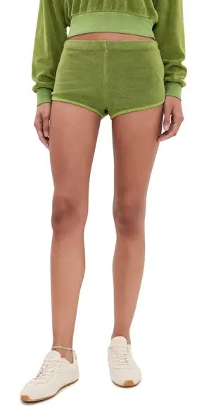 Eterne Mini Track Shorts - Fern