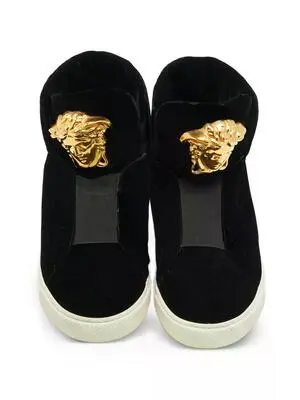 Versace Medusa Embellishment Sneakers