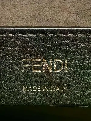 Fendi Kan I Zucca Shoulder Bag