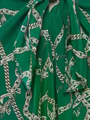 Zadig&Voltaire Printed Draped Midi Skirt
