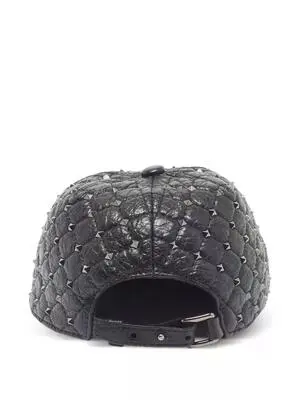 Valentino Garavani Rockstud Leather Cap