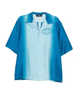 Amiri Short-sleeved Shirt - Blue