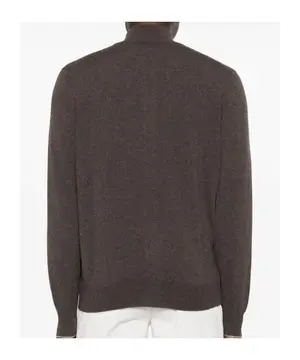 Brunello Cucinelli Cashmere High-neck Cardigan With Zipper