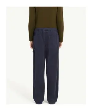 MAISON MARGIELA Overdyed Gabardine Wide-leg Trousers - Blue