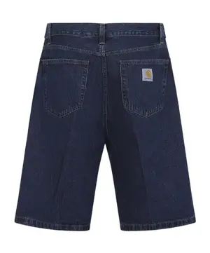Carhartt Work In Progress Denim Shorts With Belt Loops
