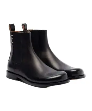 J.W.ANDERSON Round-toe Chelsea Boots - Black