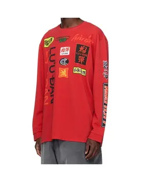 LU'U DAN Oversized Long Sleeve T-shirt
