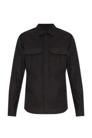 Rick Owens Shirt With Pockets - Black