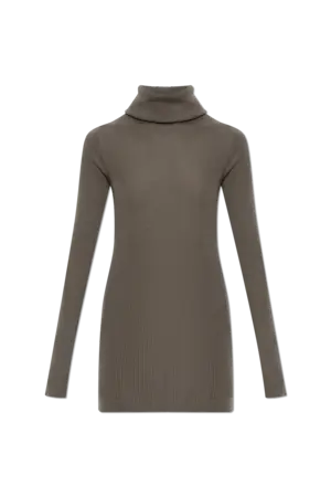 Rick Owens Wool Turtleneck - Grey