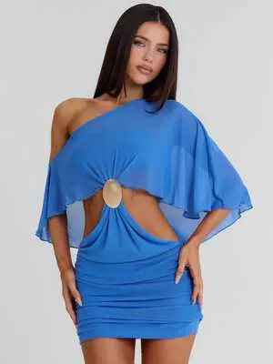 OUTCAST Madisyn Mini Dress - Blue