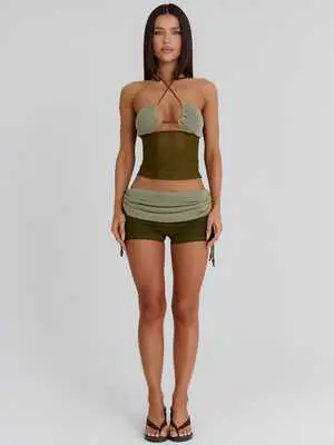 OUTCAST Aubri Shorts Khaki