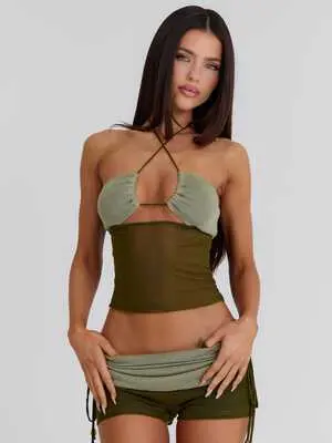 OUTCAST Aubri Shorts Khaki