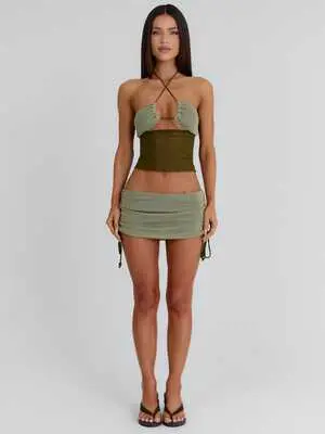 OUTCAST Aubri Shorts Khaki