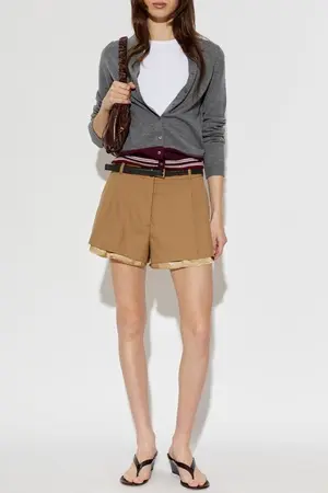 IRO PARIS Miel" Wool Knit Collared Cardigan