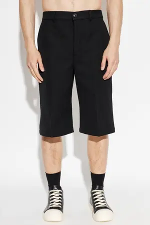 Rick Owens Wool Bermuda Shorts