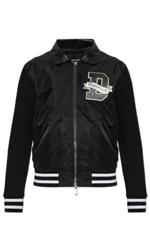 Dsquared2 Bomber" Jacket - Black