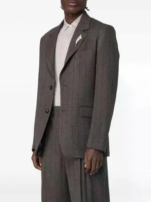 GOLDEN GOOSE Pinstripe Virgin-wool Blazer