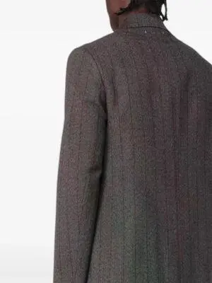 GOLDEN GOOSE Pinstripe Virgin-wool Blazer